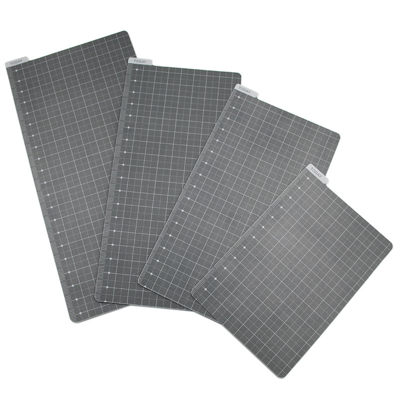 Jual Weeks Travelers Notebook A5 A6 Writing Mat Pad PVC Grid Sewing ...