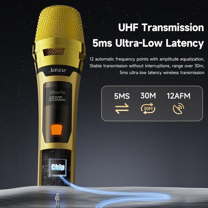 Jual Tntgmusic- CodReady Jasoz Mic Duet Microphone Uhf Profesional ...