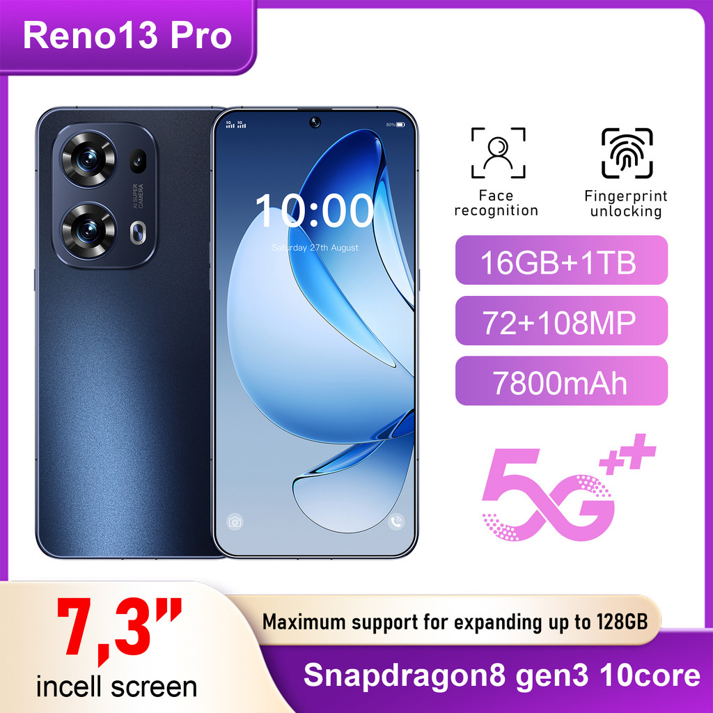 Jual Reno 13 Pro Tablet Pc Original 22Gb+2Tb Global Edition Smart 5G ...