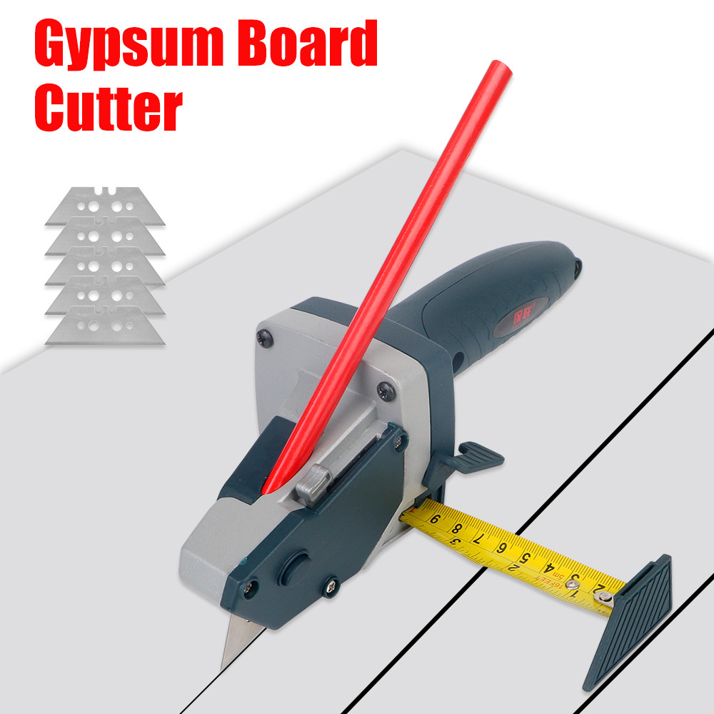 Jual Plasterboard Edger With 5M Tape Measure Drywall Cutting Carpentry ...