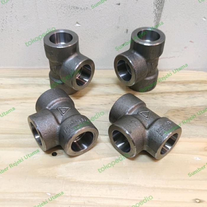 Jual Promo Tee Class 3000 A105 Besi Sw 1"Inch ( Socket Weld ) Terlaris ...