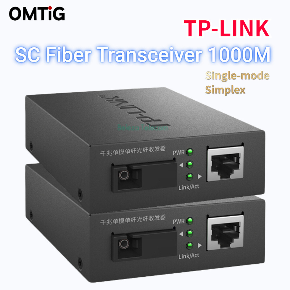 Jual SC Fiber Transceiver TPLINK 1000M TL-FC311B And TL - FC311A ...