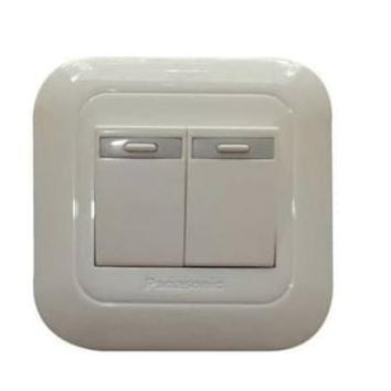 Jual New PANASONIC Saklar Seri Ganda Double WEJ78029 + WEJ5531 Wide ...