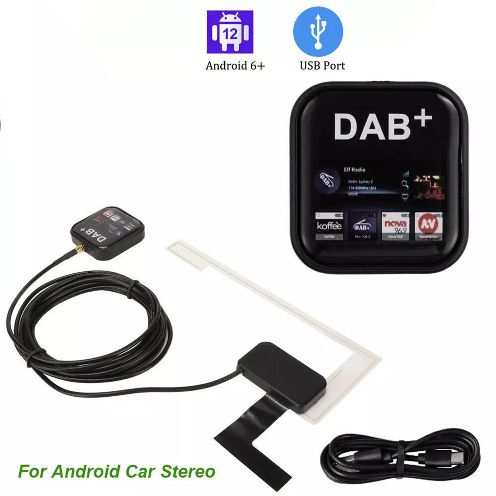 Jual DAB Antenna DAB+ Modules With USB Adapter Android Car Radio GPS ...