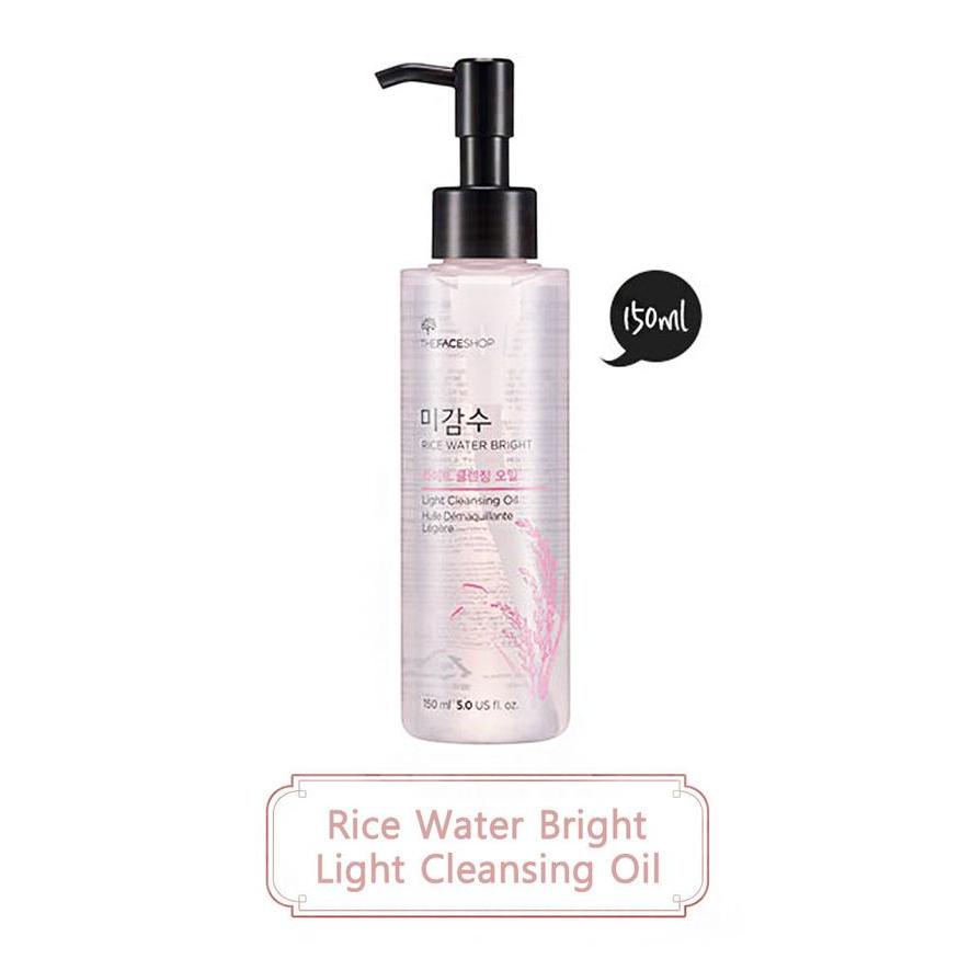 Jual anan- The Face Shop - Rice Water Bright Light Cleansing Oil 150Ml ...