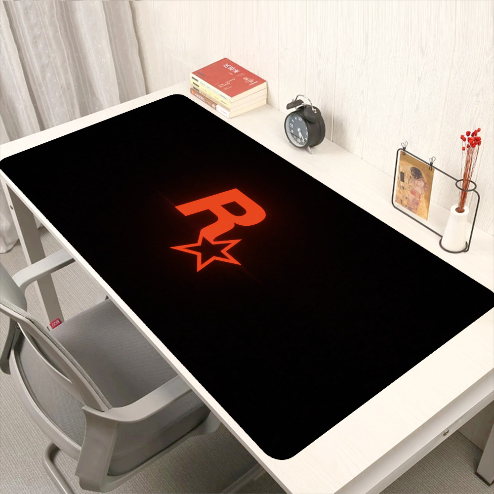 Jual Gaming Mouse Pad Gamer Rockstar Pc Cabinet Games Desk Mat Mousepad ...