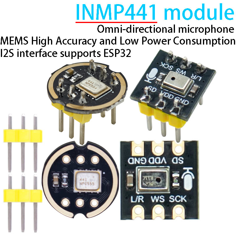 Jual Inmp441 Omnidirectional Microphone Module Mems High Precision Low ...