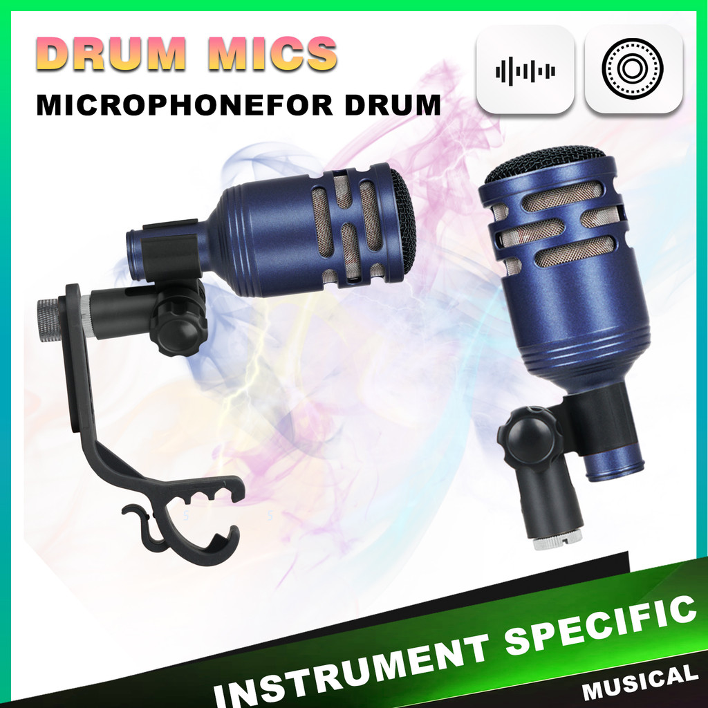 Jual Blue Microphone Drum Kit Condenser Mic Kit Usb Studio Recording ...