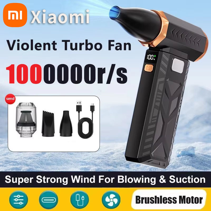 Jual XIAOMI 2in1 Violent Fan 1000000RPM Super Powerful Air Blower ...