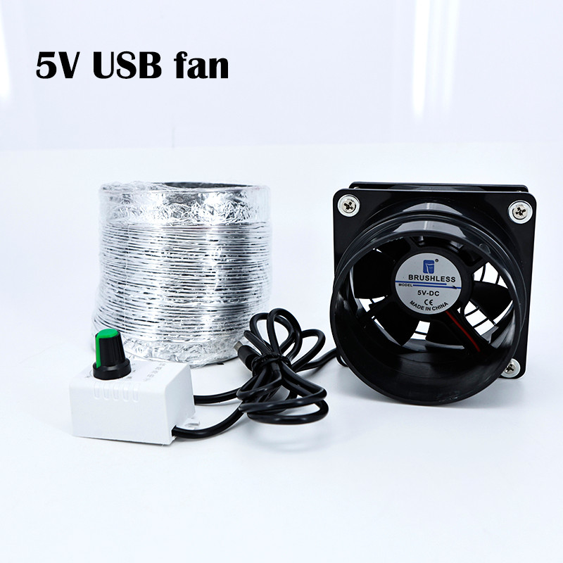 Jual Smoke Absorber Fume Extractor 5V USB Adjustable Speed Fan 1m 3m ...