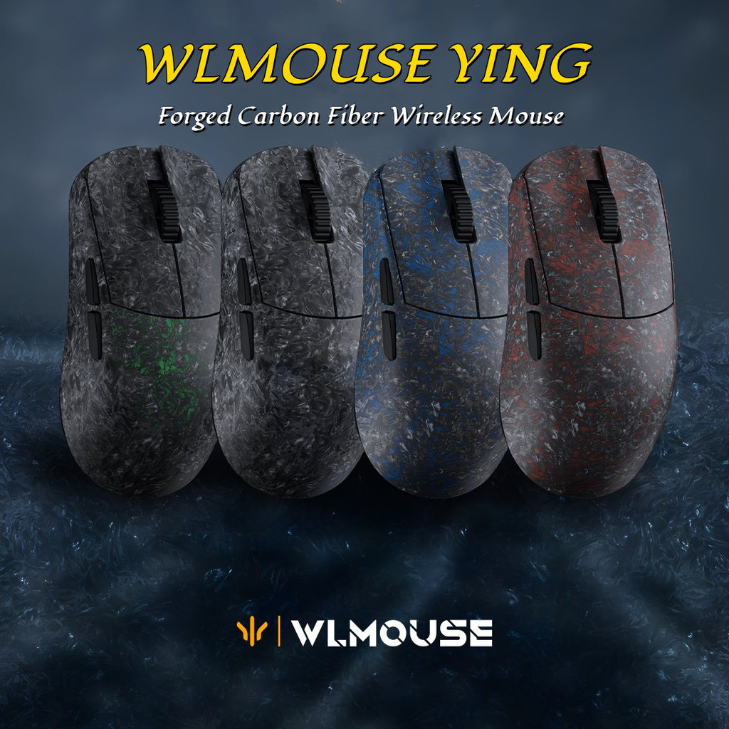 Jual WLMOUSE YING Forged Carbon Fiber Wireless Mouse Gaming Mouse ...