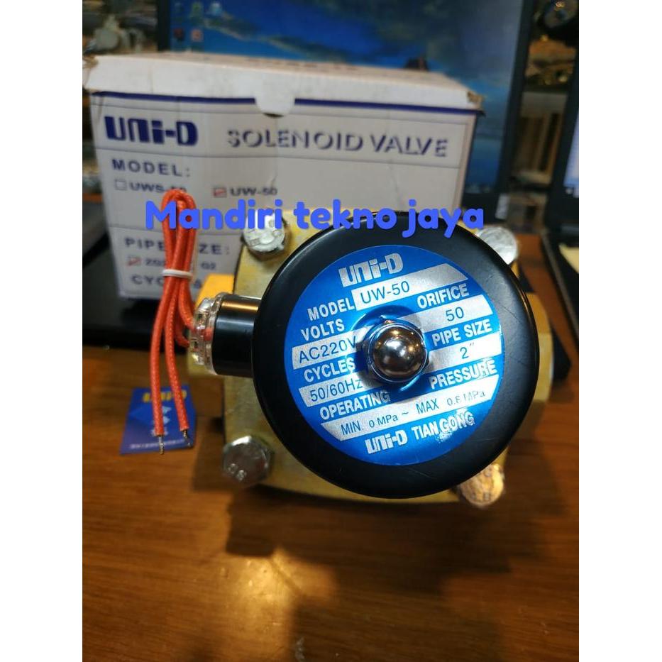 Jual For Sale Solenoid Valve Uni-D Tipe Uw-50 Drat 2 Ac220/Dc24 ...