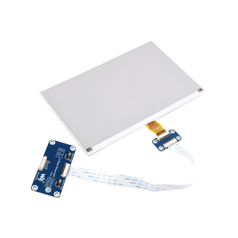 Jual Raspberry Pi 7.5 Inch E-Paper E-Ink Display Hat 800480 Spi ...