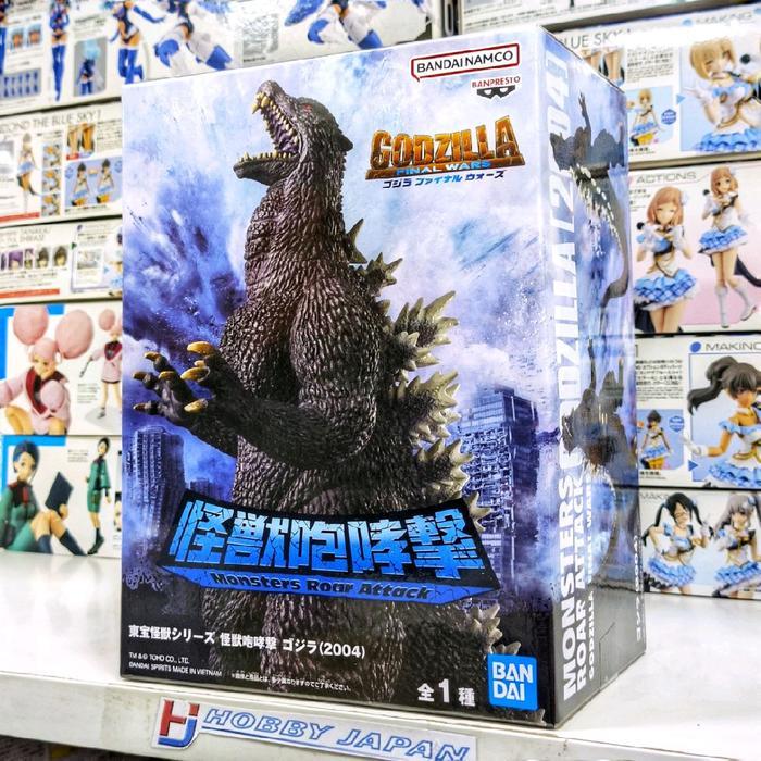 Jual TOHO KAIJU SERIES MONSTERS ROAR ATTACK FIGURE - GODZILLA 2004 ...