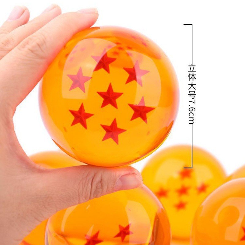 Jual Dragon Ball Z Crystal Ball Anime Figure 1 2 3 4 5 6 7 Star Shenron ...