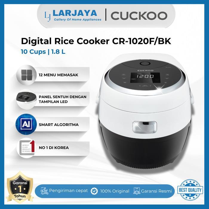 Jual Cypruz Kitchenware - Cuckoo Rice Cooker CR-1020F.BK 1,8 Liter 10 ...