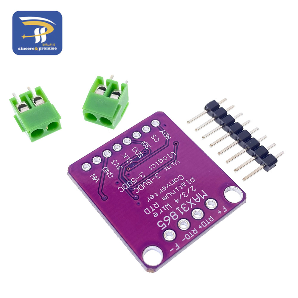 Jual PT100 to PT1000 RTD-to-Digital Converter Board Temperature ...