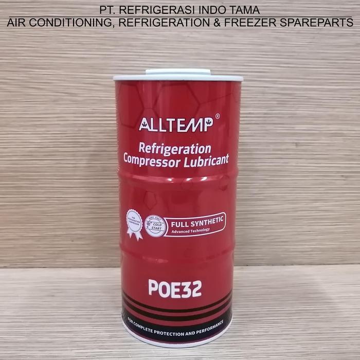 Jual Compressor Oil ALLTEMP POE 32 1L Freezer - Oli POE32 1 Liter ...