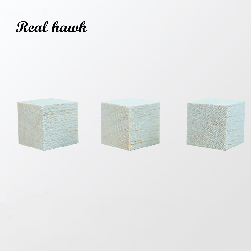 Jual 10-50mm Cube Square Balsa Wood Stick Wooden Dowel Rod Block for ...