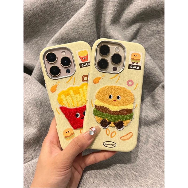 Jual Fancy Hamburger Kentang Goreng Case Samsung A37 A57 5G A16 A56 A07 ...