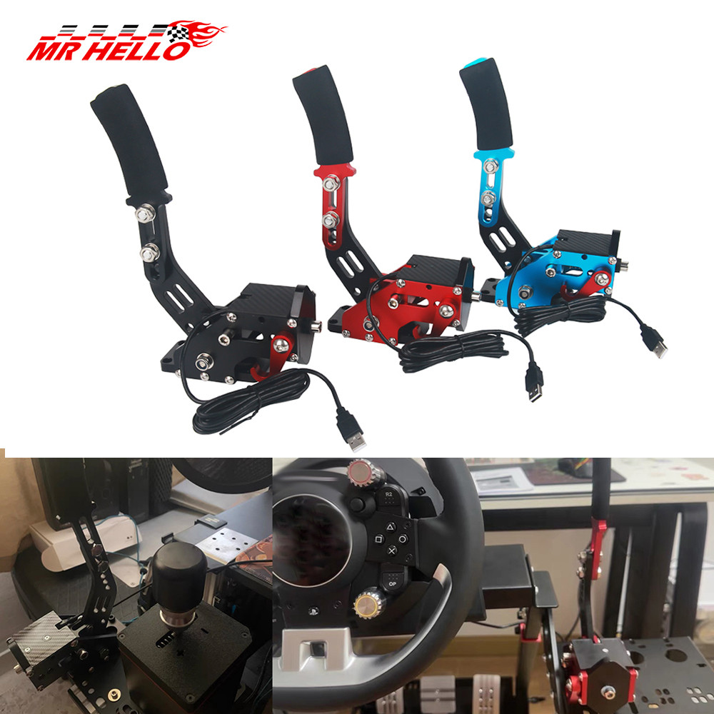 Jual NEW Brake System USB Handbrake For Logitech G29/G27/G25 PC Hall ...
