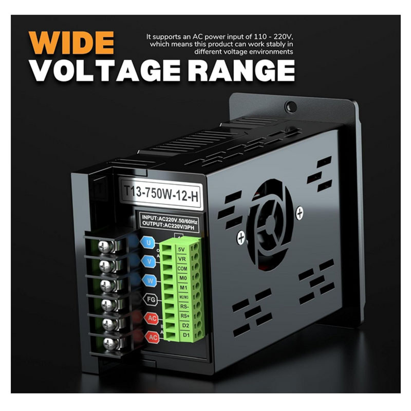 Jual English Panel 200W To 750W Universal Small Vfd Single 220V Input ...