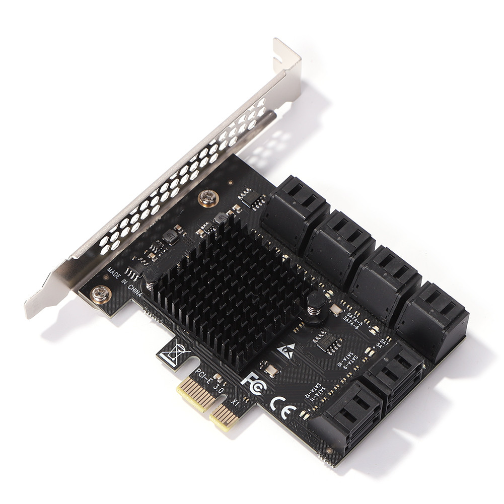 Jual PCIE Sata Adapter PCIE to SATA PCI Express 1X Expansion Card 20/16 ...