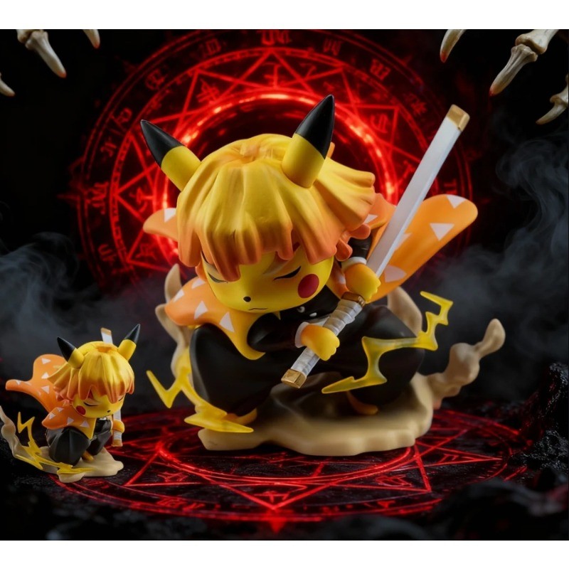 Jual New Pokemon Anime Pikachu Cross-Dressing Agatsuma Zenitsu ...
