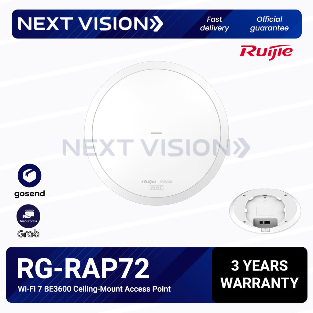 Jual RG-RAP72 - RUIJIE REYEE DUAL BAND WIFI 7 CEILING MOUNT ACCESS ...