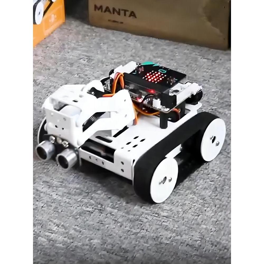 Jual Microbit Robot Car Graphical Programmable Robot Qtruck For ...