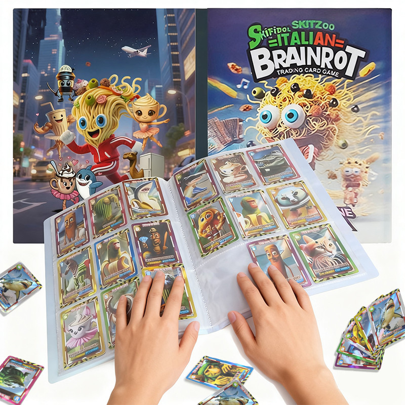 Jual NEW Game Italian Brainrot Collection Cards With Booklet Italian ...