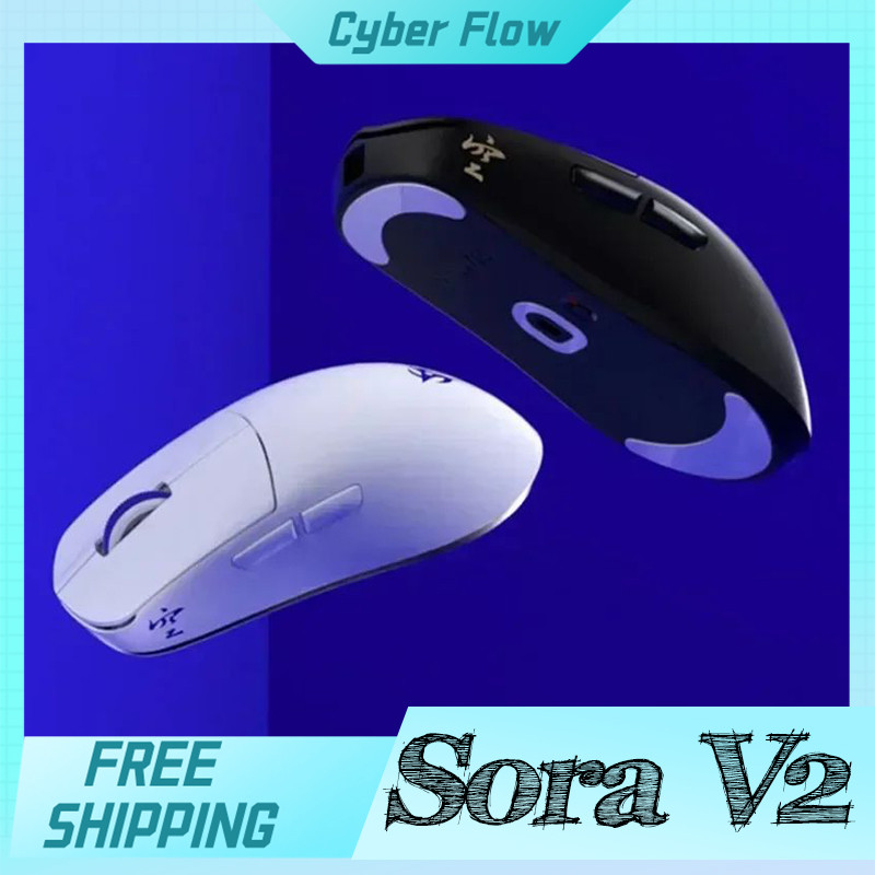 Jual Ninjutso Sora V2 Mouse Wireless Dual Mode 8k Paw3395 Sensor ...