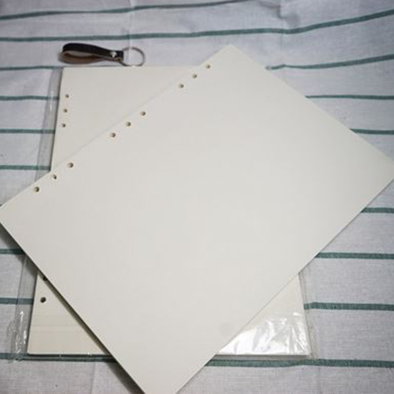Jual Standerd notebook A4 inside page Spiral Sketch 60 sheets 9 hole ...