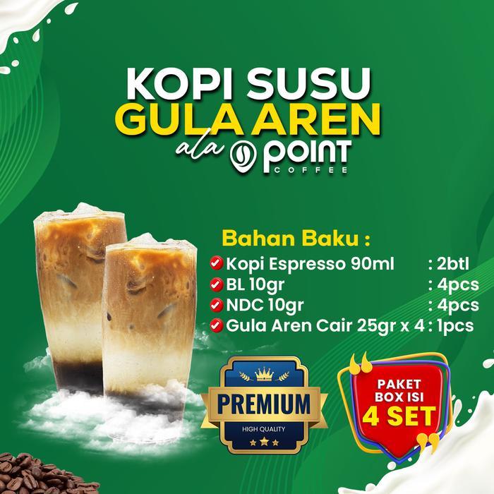 Jual PROMO!! Kopi Susu Gula Aren Creamy Ala Point Coffee - Minuman Kopi ...