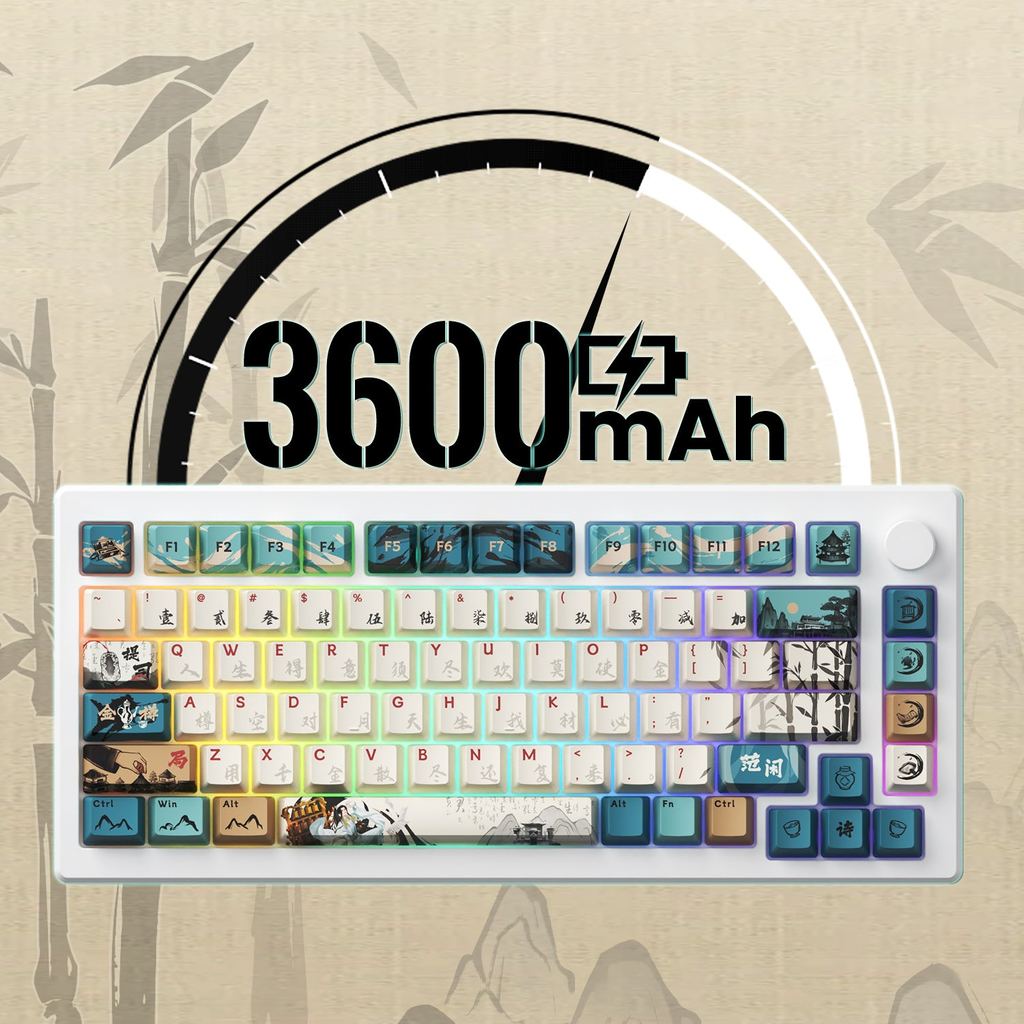 Jual Akko MOD007B-HE PC Joy of Life 75% Rapid Trigger Gaming Keyboard ...