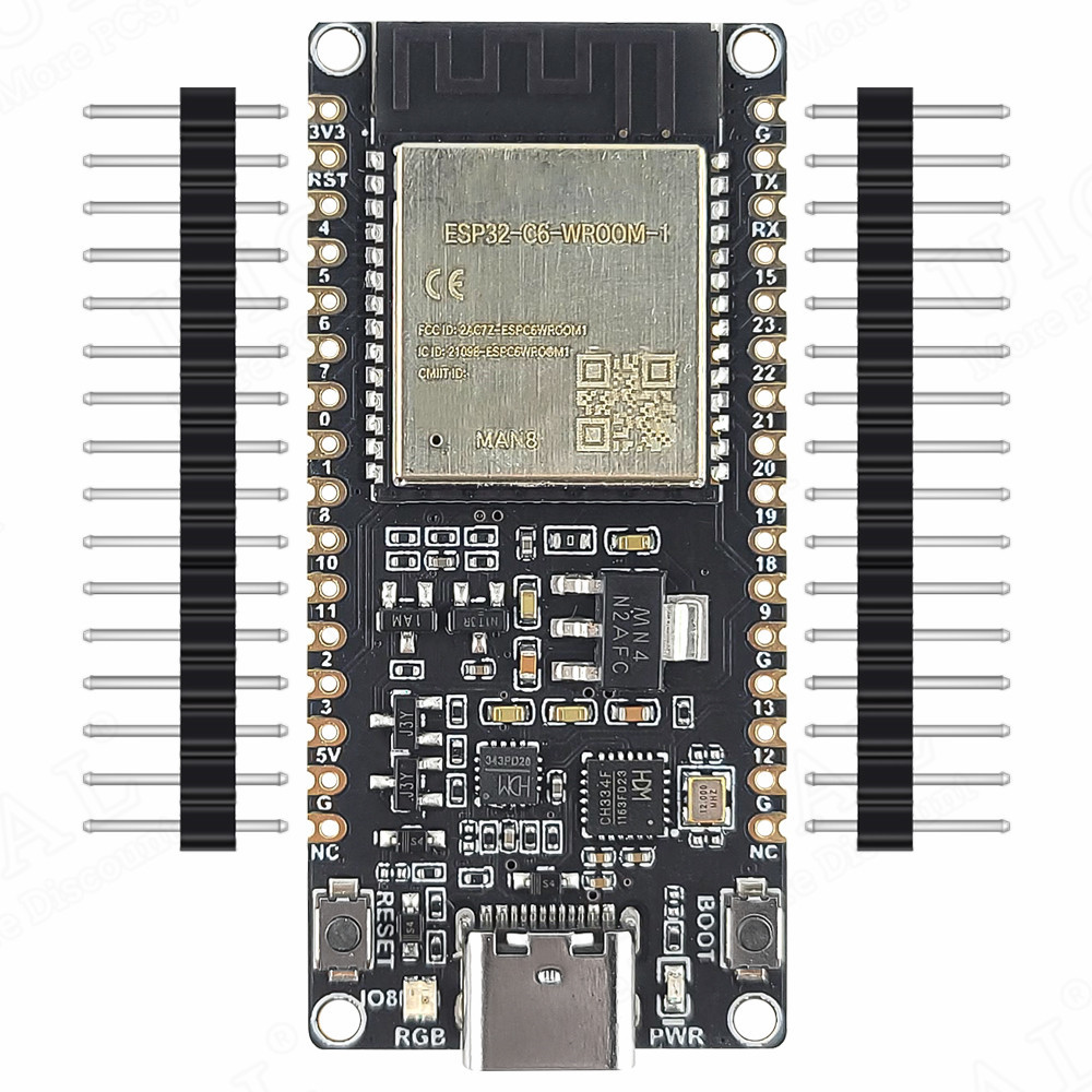 Jual Esp32 C6 Development Board Bt Wifi Module Risc-V Mcu 8Mb Flash ...