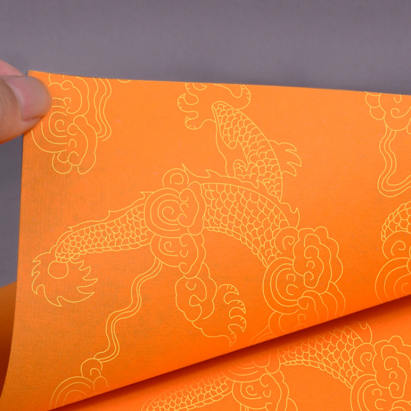 Jual Chinese Half Ripe Xuan Paper Gold Foils Xuan Paper for Painting ...
