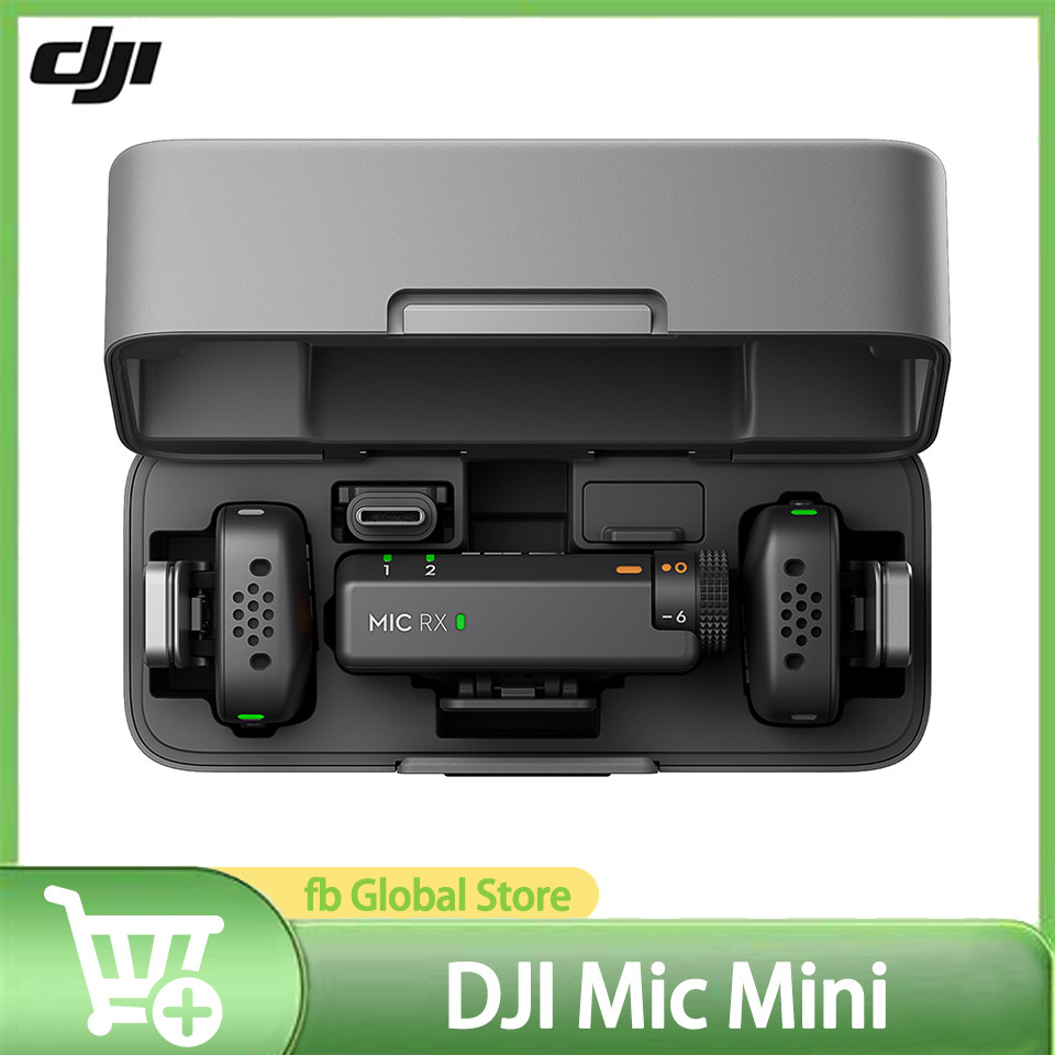 Jual Dji Mic Mini Ultralight Wireless Microphone System For Camera ...