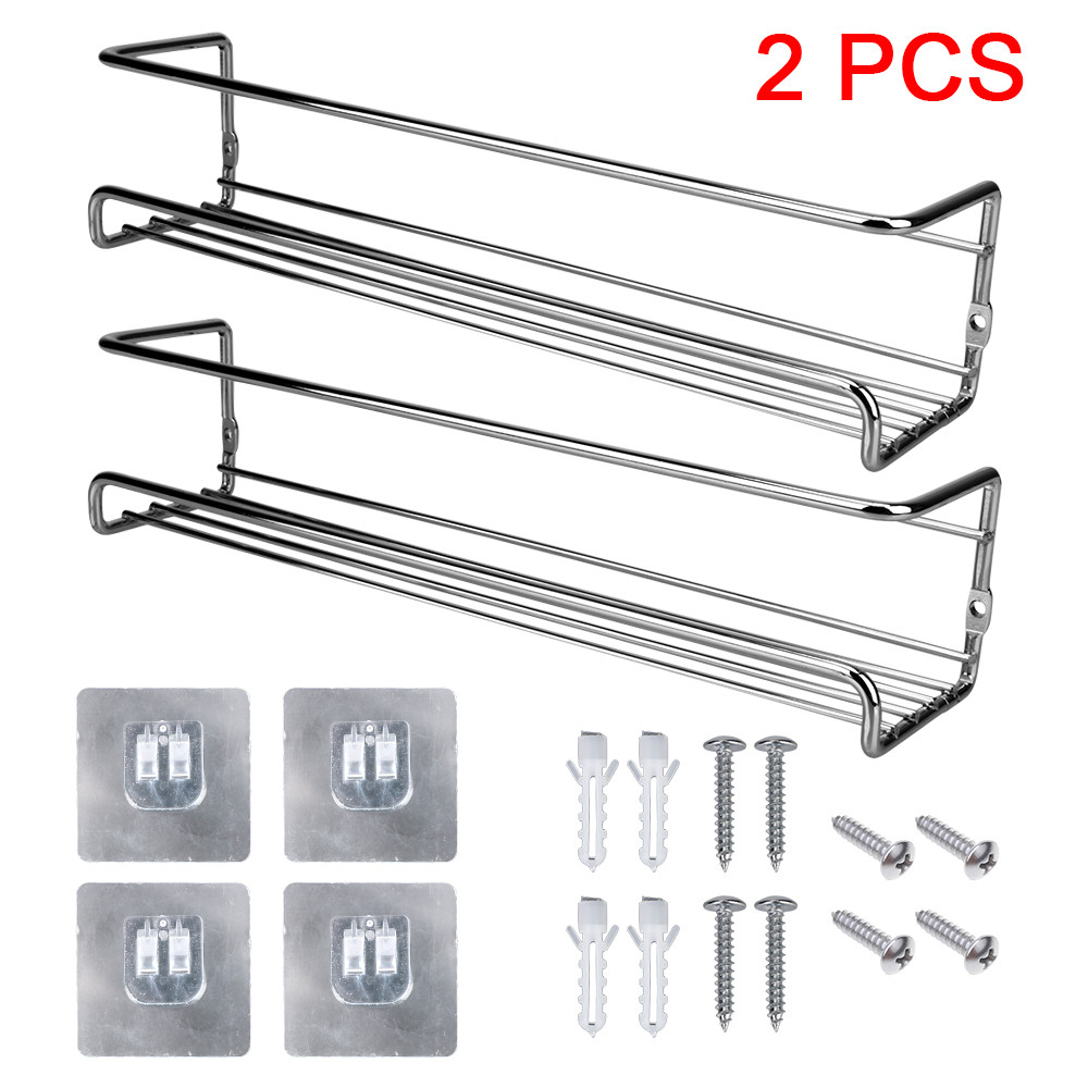 Jual BEST PRICE For Home Restaurant Metal Hanging Racks Seasoning Shelf ...
