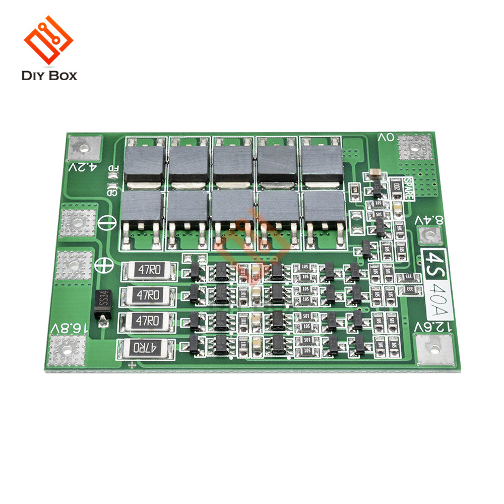Jual Smart BMS 1S 2S 3S 4S 5S 6S 7S 25/30/40/60A equalizer Balancer ...