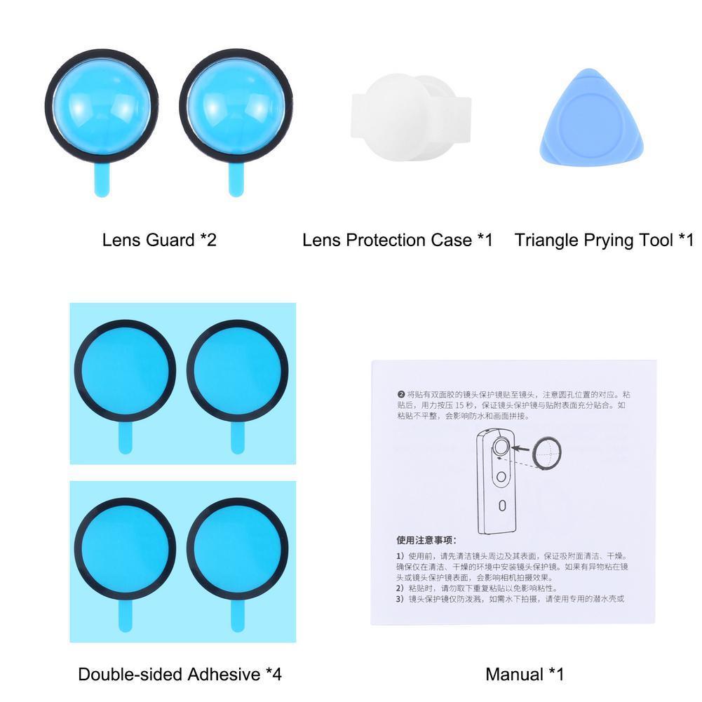 Jual For PULUZ Lens Guard Protector For RICOH Theta SC2/S/V Lens Cap ...