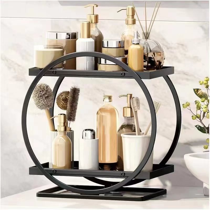 Jual Modern Simple Toilet Shelf Bathroom Hand Wash Counter Cosmetics ...