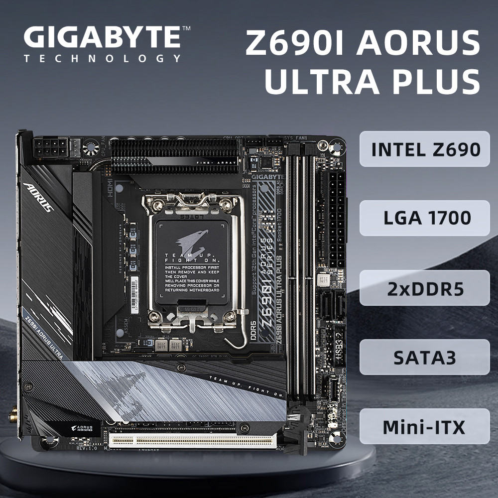 Jual Gigabyte Z690I AORUS ULTRA PLUS Motherboard LGA1700 Support i9 ...