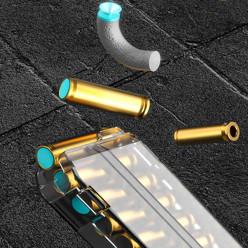 Jual Manual Single Shot Shell Throwing Victor Short Sword Soft Bullet ...