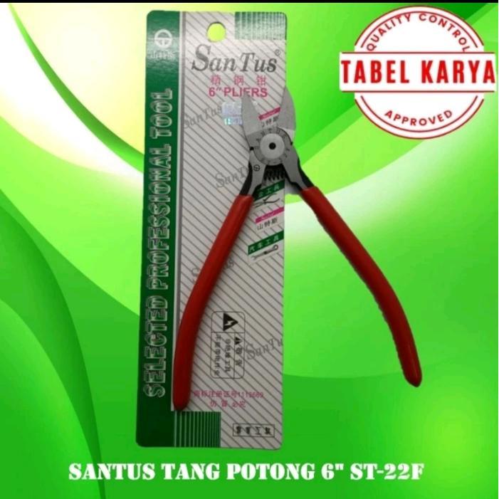 Jual New TANG POTONG 6" INCH PLIERS SANTUS ST-22F | Shopee Indonesia