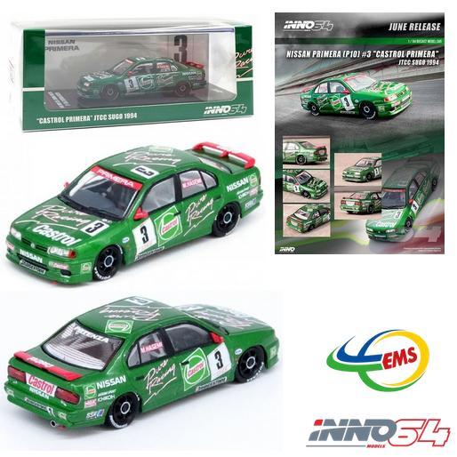 Jual IN64-P10-CA3 - INNO64 1/64 Nissan Primera P10 #3 Castrol Primera ...