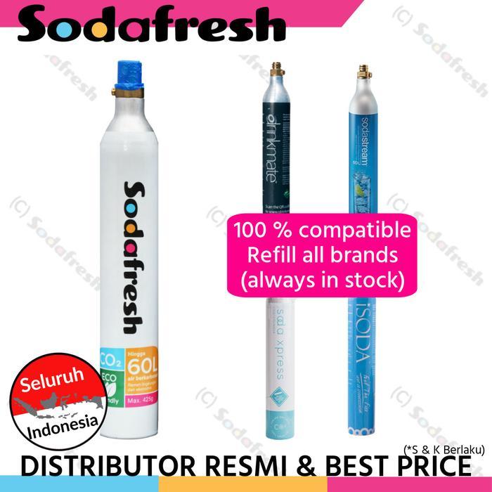 Jual Sodastream Compatible CO2 Tank (Refills Available) for Soda Maker ...