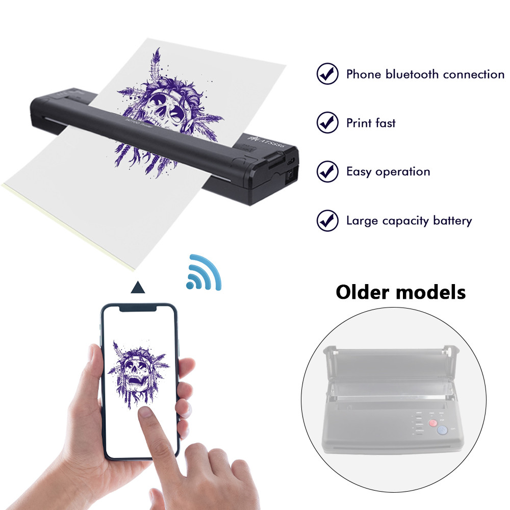 Jual Tattoo Stencil Transfer Printer Machine ATS886 Tattoo Printer ...