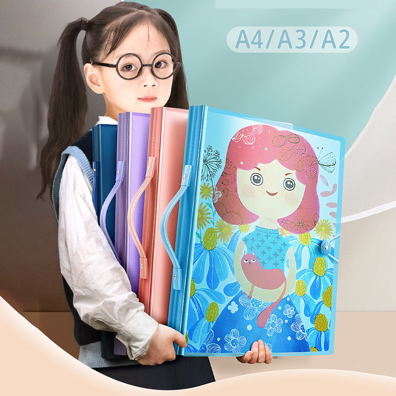Jual 8k A3 Storage Picture Album Folder File Folder Storage Organizer ...
