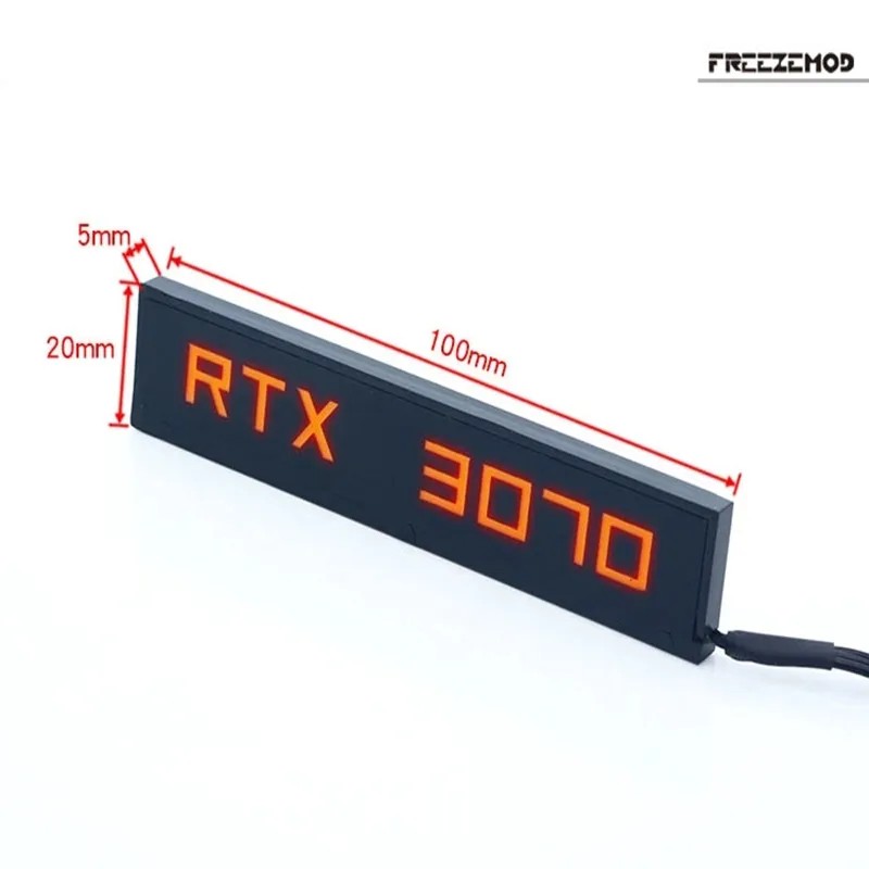 Jual FREEZEMOD Graphics Card Side Panel RGB RTX 4080 4090 3080 3090 ...